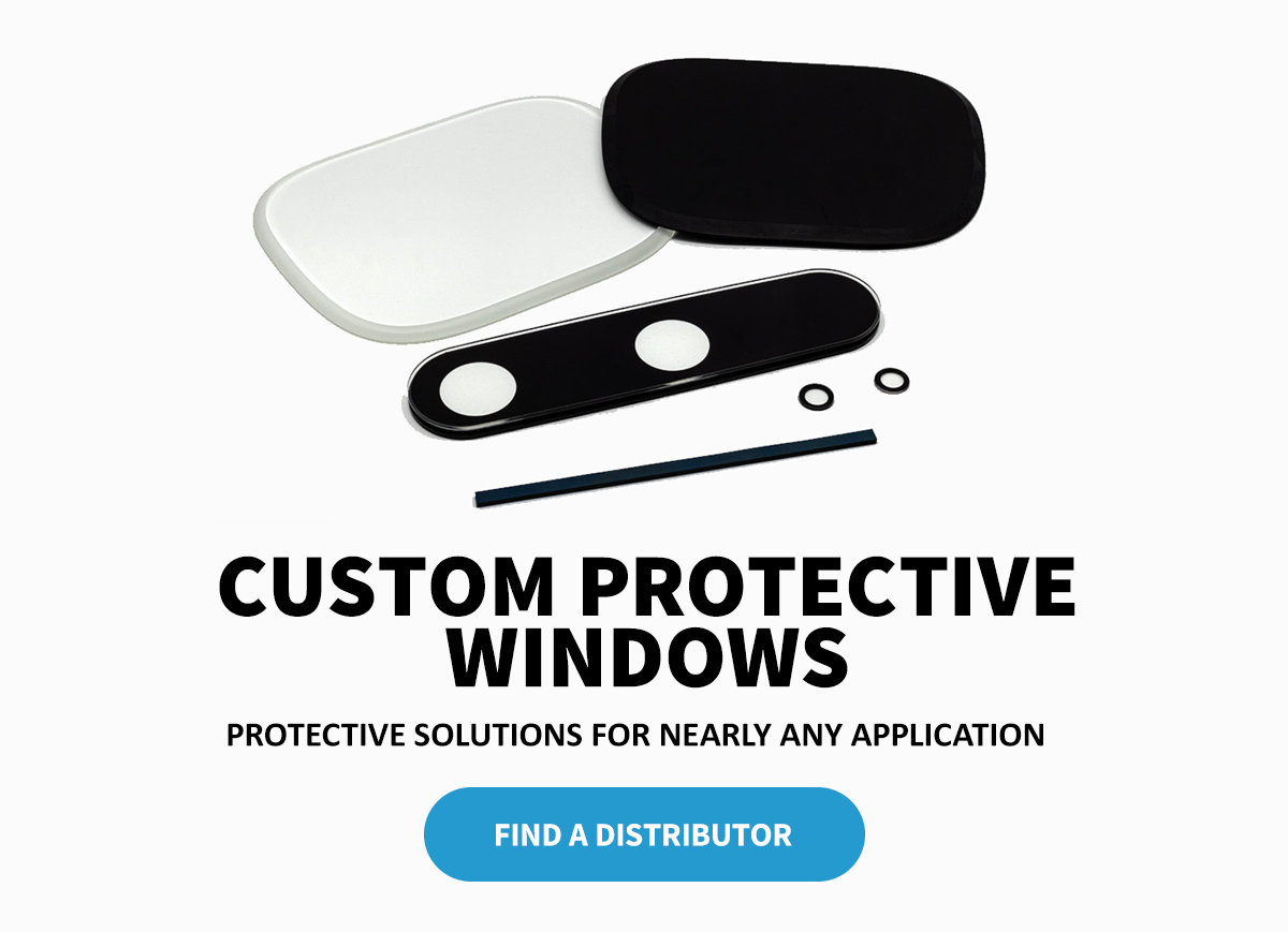 Custom Protective Windows for Machine Vision