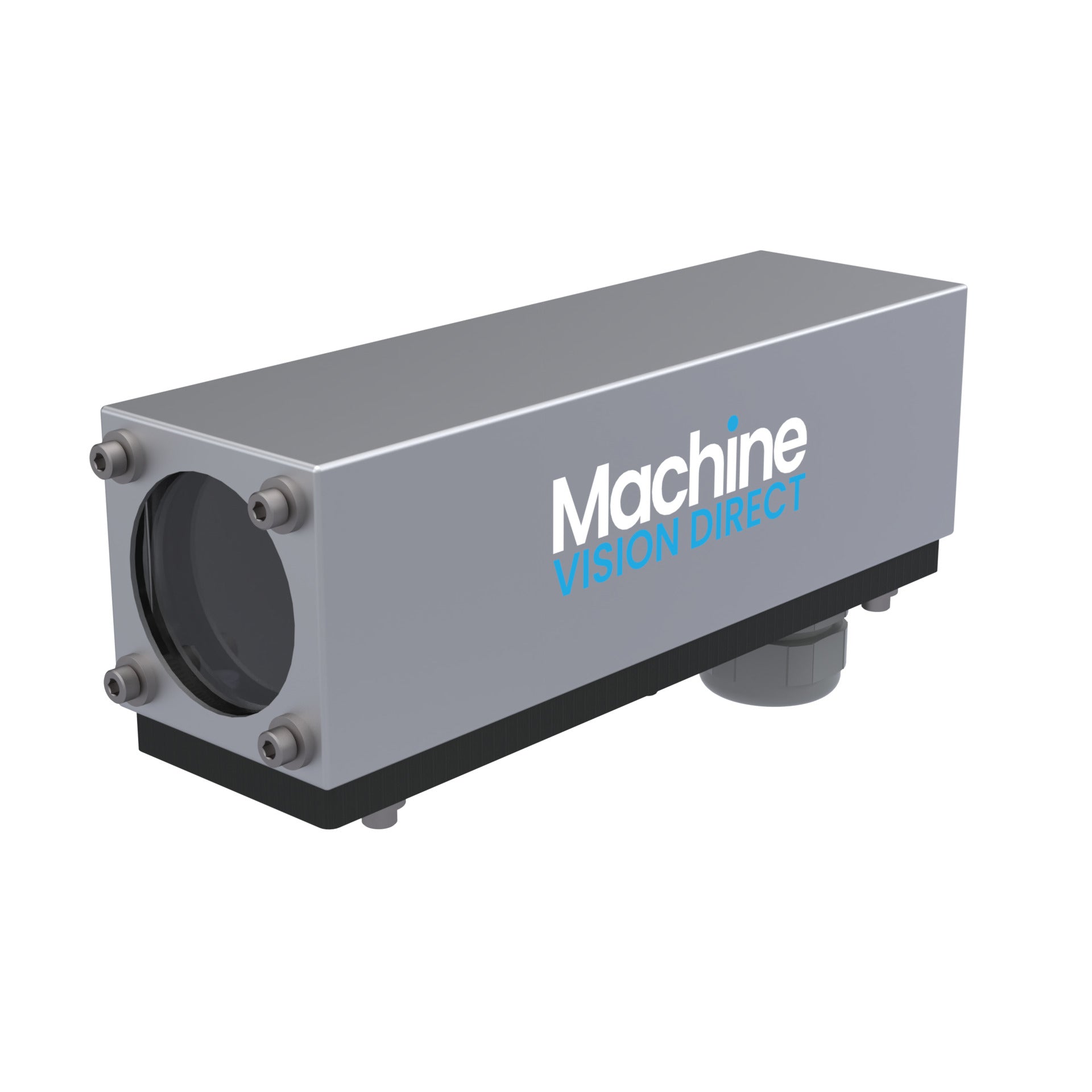 APG 30D-FU | 10″ Barrel Enclosure Acrylic Viewport | Machine Vision Direct