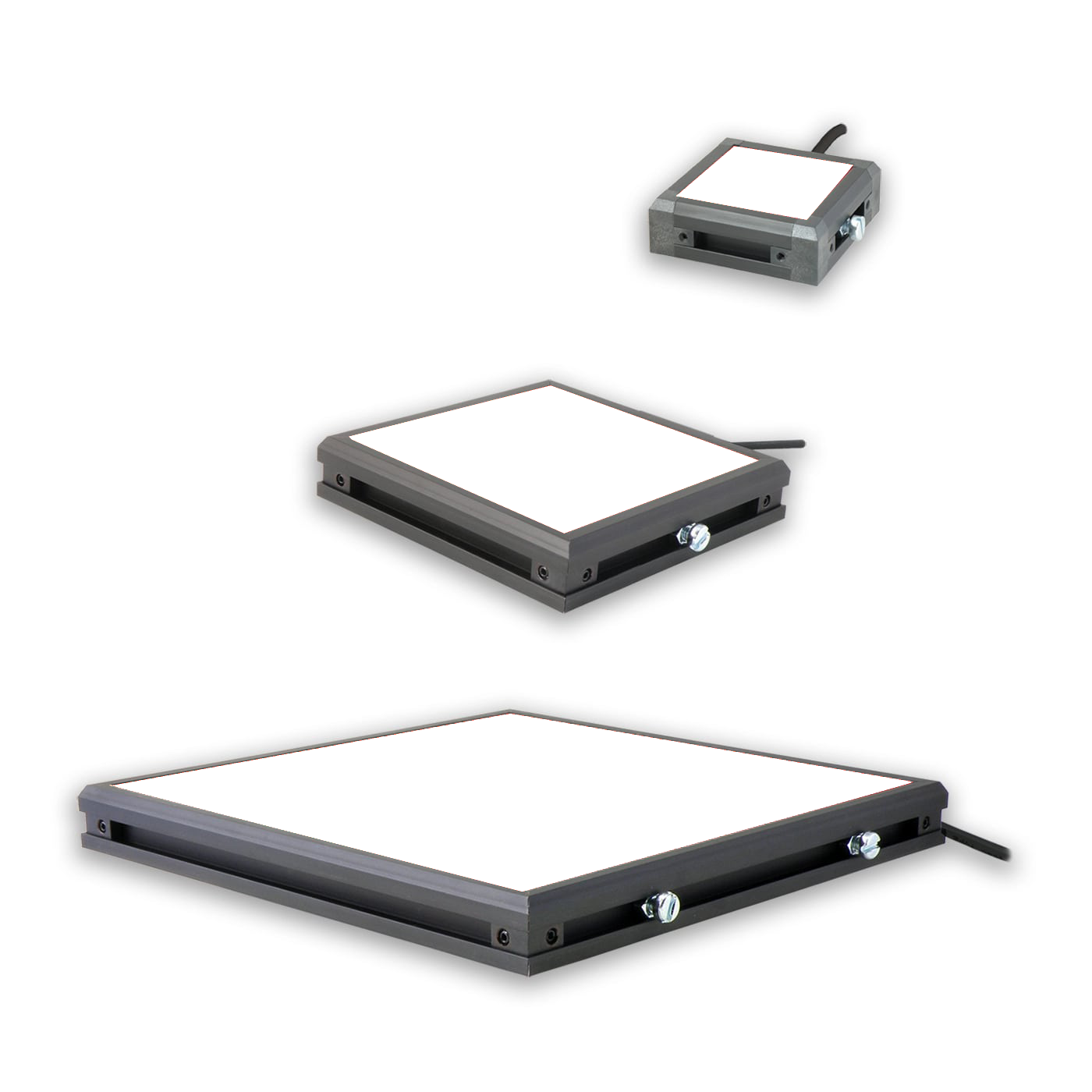 BL2-0404-WHI24 Backlit Back Light, WHITE, 04 in x 04 in, 24 Volt Drive