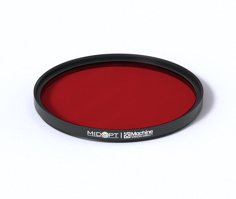 BP635-77 Light Red Bandpass Filter (M77 x P0.75) | Machine Vision Direct