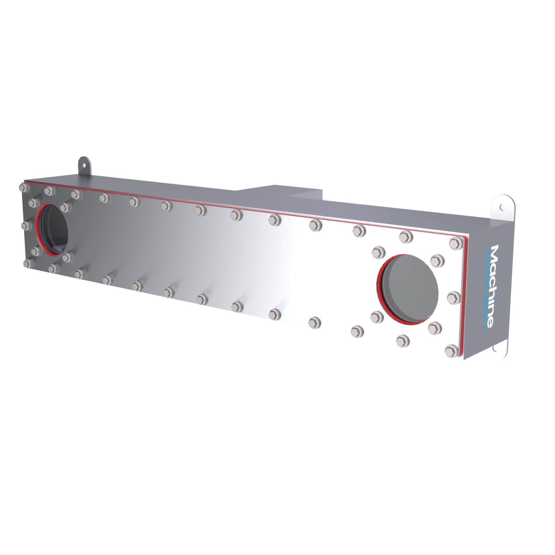 APG LL-DW-L | PG36 Enclosure Burnished Viewport | Machine Vision Direct