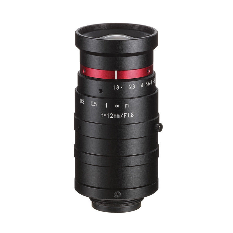Kowa LM12HC-VIS-SW 12 mm 1″ f/1.8 - f/16 C-Mount Fixed Focal Length Lens | Machine Vision Direct