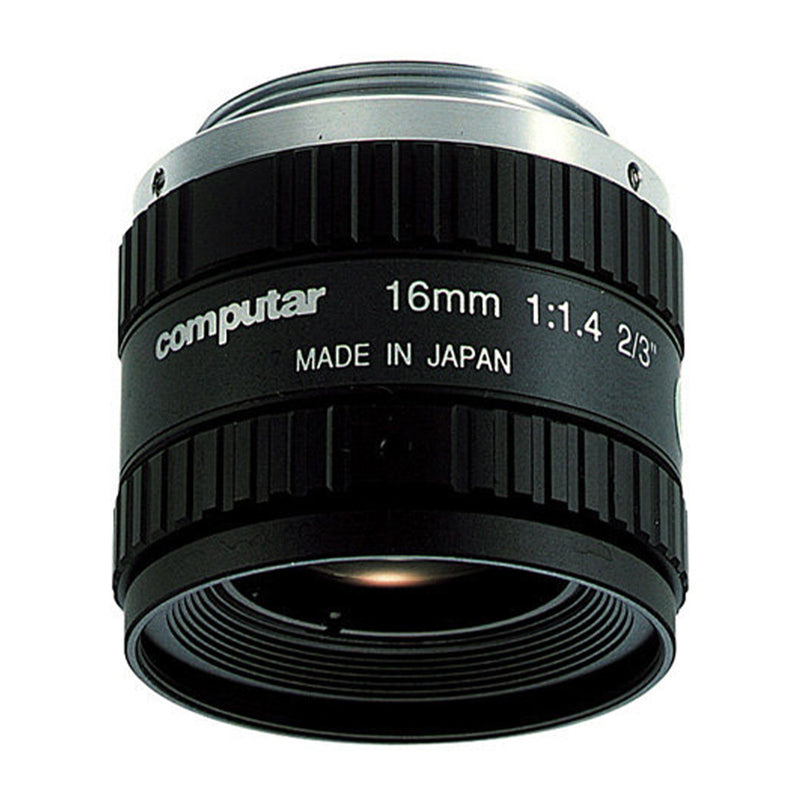 Computar M1614-MP2 16 mm 2/3″ f/1.4 - f/16 Fixed Focal Length Lens | Machine Vision Direct