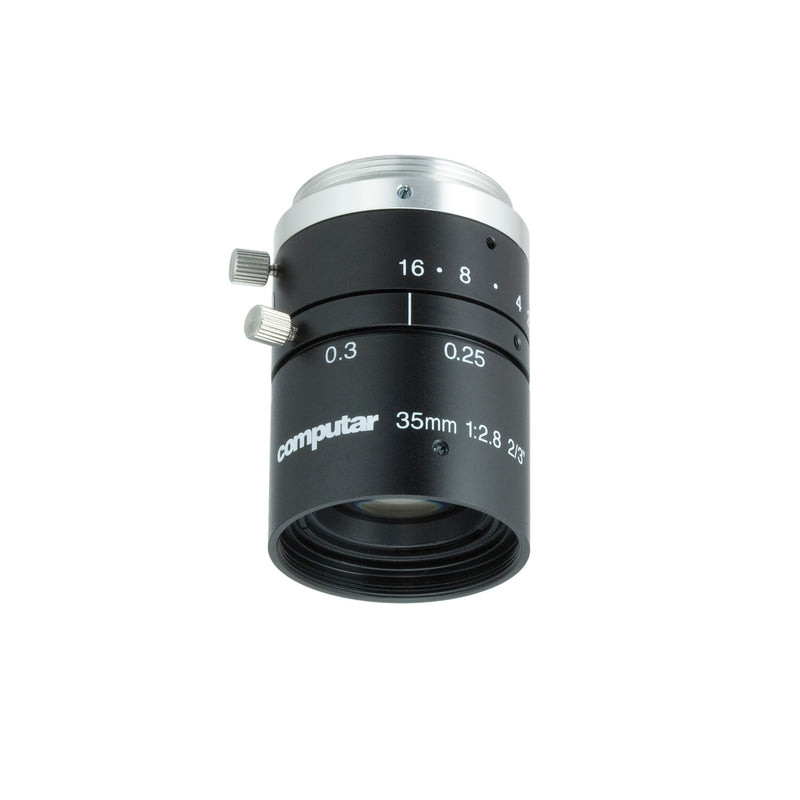 Computar M3528-MPW3 35 mm 2/3″ f/2.8 - f/16 Fixed Focal Length Lens | Machine Vision Direct