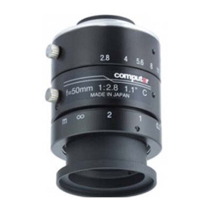 Computar VG5020KC-MPYIR-V31 50 mm 1.1″ ƒ/2 - ƒ/16 Fixed Focal Length Lens | Machine Vision Direct