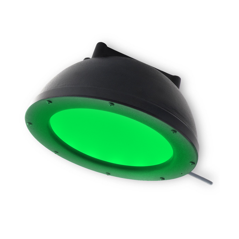 DL097-50524 Medium Dome Light, 505nm Cyan, 24 Volt Driver | Machine ...