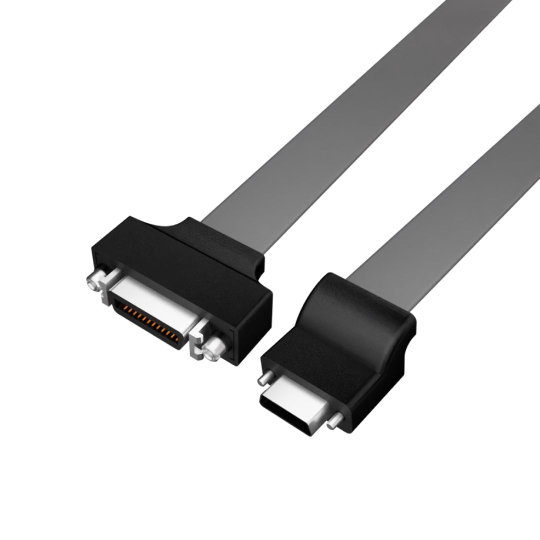 CEI ICL-1-1-9-0.5M Cable, MDR Female Straight Exit to HDR Male Straight ...