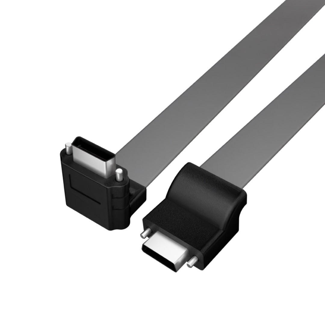 CEI ICL-4-1-9-0.5M Cable, HDR Male Low Profile with Right Angle Exit U