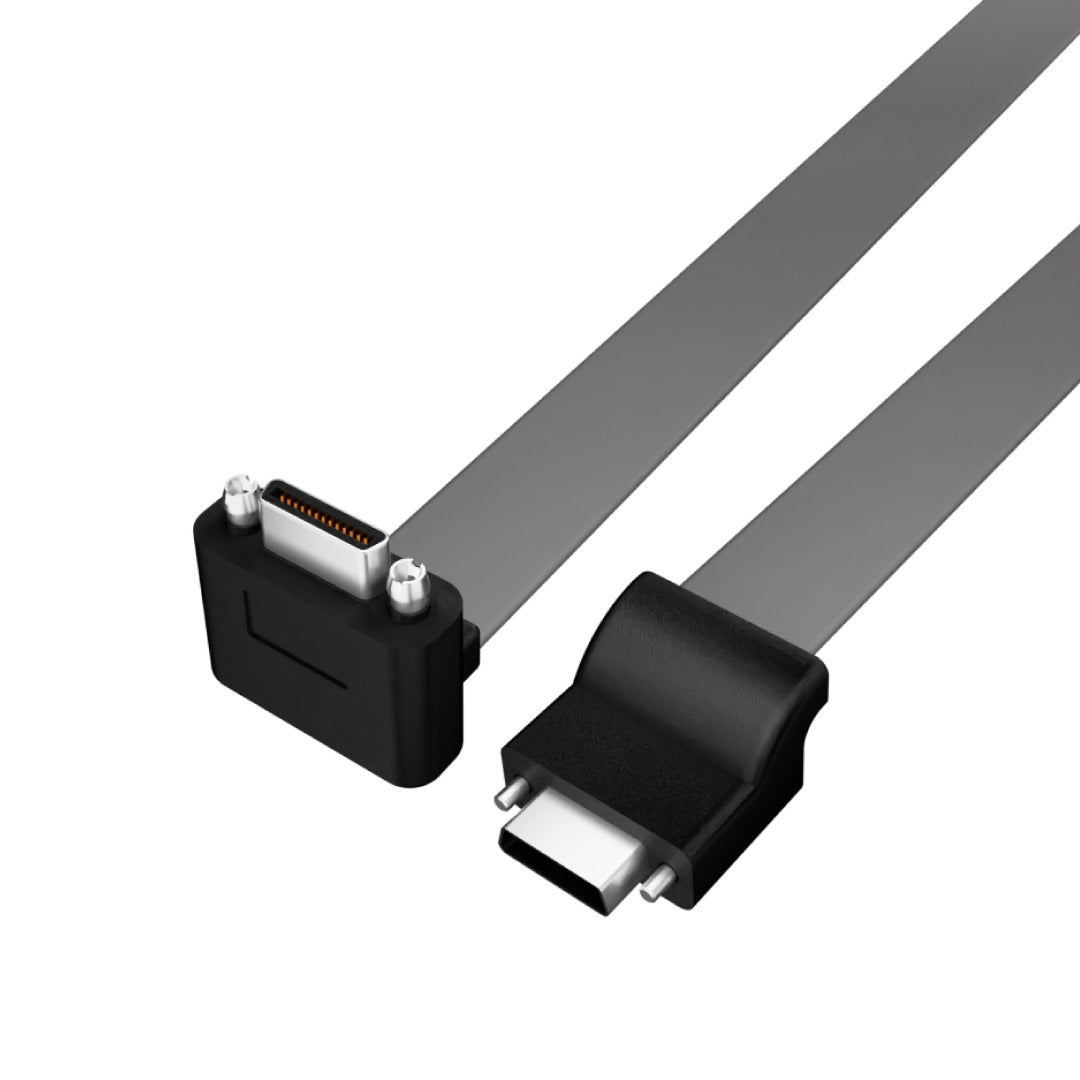 CEI ICL-7-1-9-0.2M Cable, HDR Female Right Angle UP Exit with Standoff